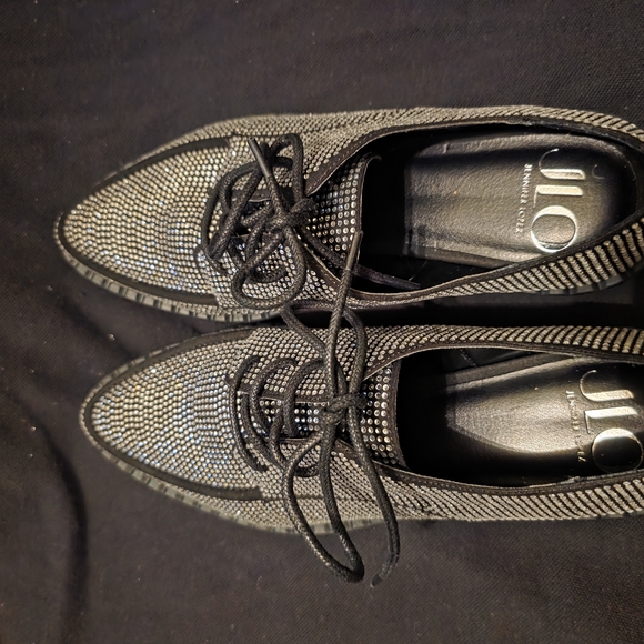 Jennifer Lopez | Shoes | Jennifer Lopez Black Rhinestone Womens Shoes ...